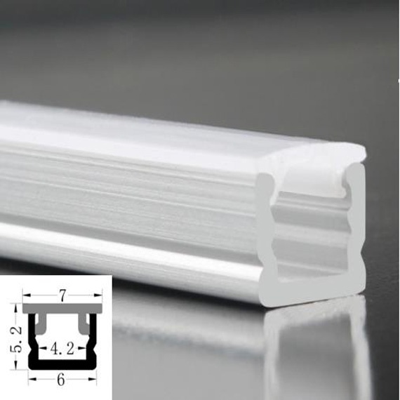 LED Aluminium Profile 6*6mm